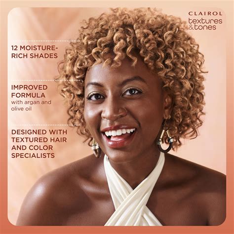 Clairol Textures And Tones Hair Dye Ammonia Free Permanent Hair Color