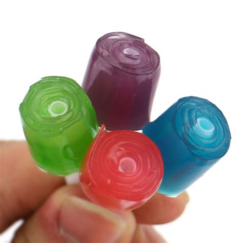 Supply Bbq Roll Candy Stick Rainbow Belt Candy Gummy Roll Soft Candy Ch J359 Wholesale Factory