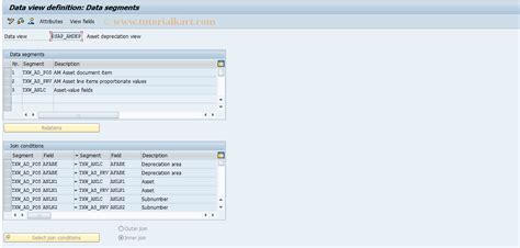 FTWY SAP Tcode Maintain Data File View