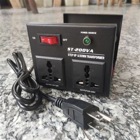 voltage converter lifting transformer 220v to 110v circuit breaker