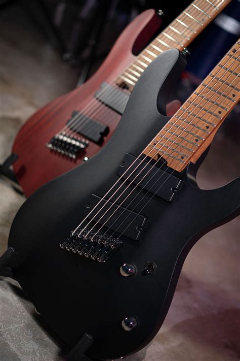 Семиструнная электрогитара CORT KX307 Multi Scale (Open Pore Black ...