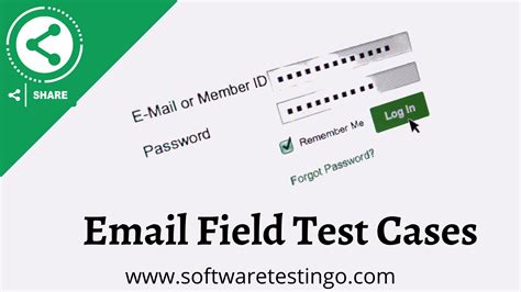 Test Case For Email Field Address Email Id Validation 2024