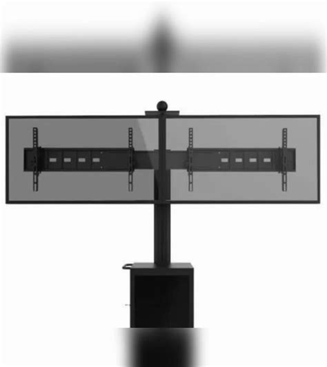 Floor Stand Lcd Display Trolley For 55 Inch Display For Hotel And