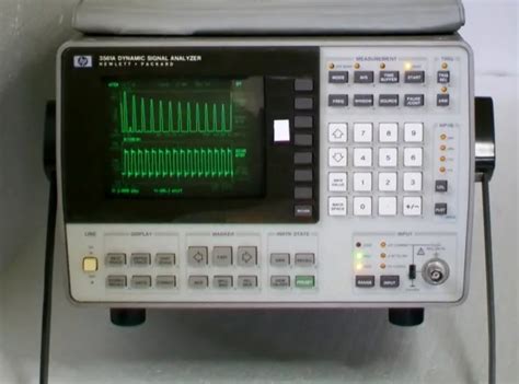 Agilent Hewlett Packard Hp 3561a Dynamic Signal Analyzer 0 000125hz To 100khz Eur 1 086 75