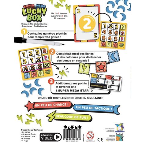 Acheter Super Mega Lucky Box Cocktail Games Ludifolie