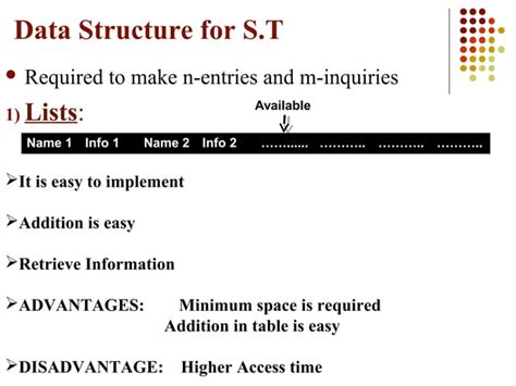 Symbol Table Management And Error Handling In Compiler Design Ppt