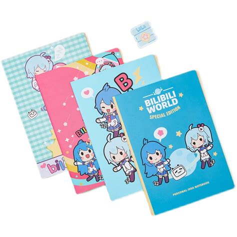 Bilibili哔哩哔哩小电视2233车线本b站正版动漫周边a5笔记本b5虎窝淘