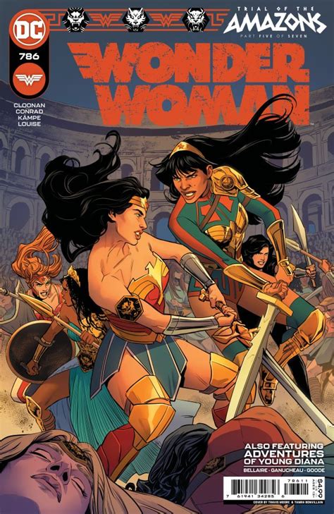 Wonder Woman Comic Book Page