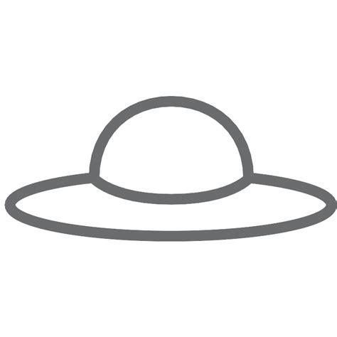 Woman Hat Outlined SVG Vectors And Icons SVG Repo