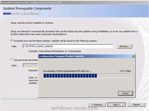 Using SCCM Beta In A LAB Part Installation Configuration Manager