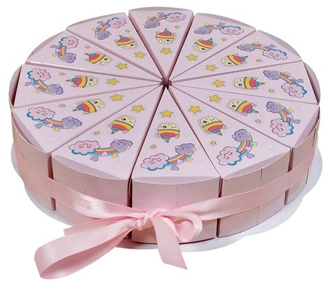 Картонена торта за детска градина - Еднорози - store.bg