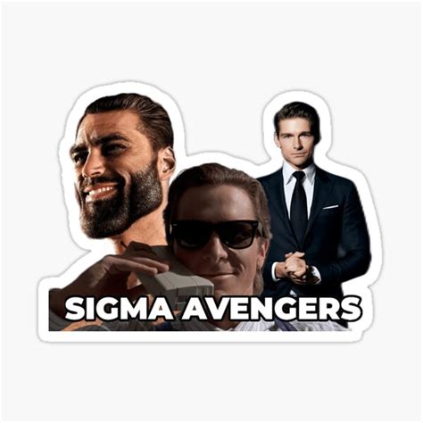 Giga Chad X Jeremy Fragrance X Patrick Bateman United Sigma Avengers