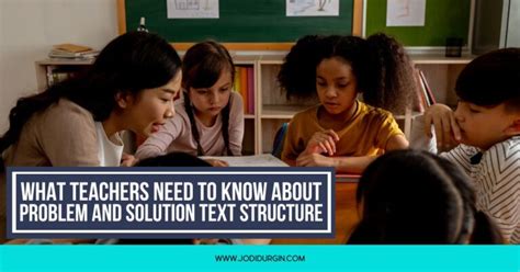 How To Teach Problem And Solution Text Structure In 2025 Teaching