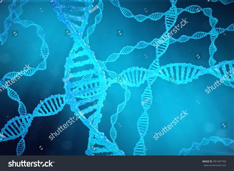 Helix Dna Molecule Modified Genes Correcting Stock Illustration 781497793 Shutterstock