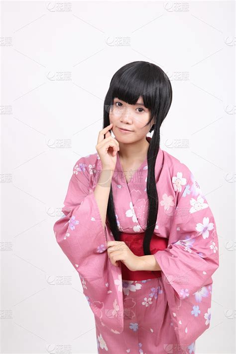 和服的女孩