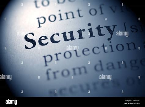 Security Word Hi Res Stock Photography And Images Alamy