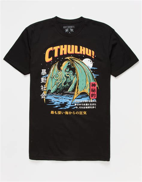 Riot Society Cthulhu Mens T Shirt Black Xl Tillys