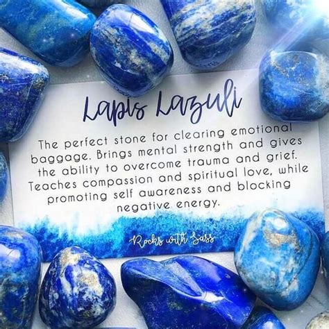 Sunlight Crystals On Instagram “lapis Lazuli 💙 💙encourages Self