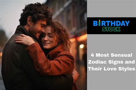 4 Most Sensual Zodiac Signs And Their Love Styles Birthday Stock