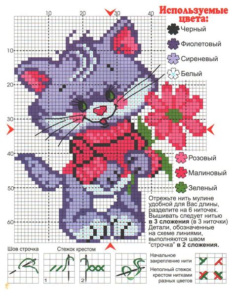 Схемы вышивки крестом красивые картинки 100 фото •