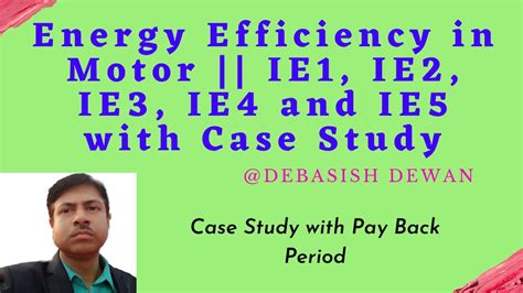 Energy Efficiency In Motor Ie1 Ie2 Ie3 Ie4 And Ie5 With Case