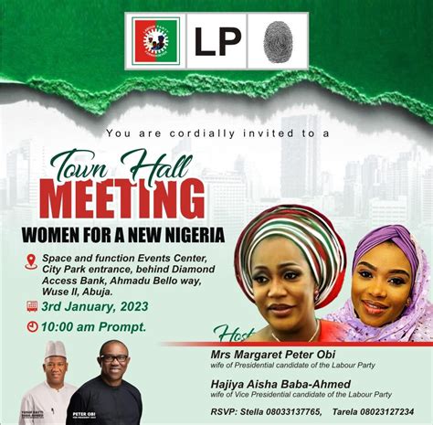 Meet Joseph Datti Ahmeds Wife And Other Lp Stakeholders Photos