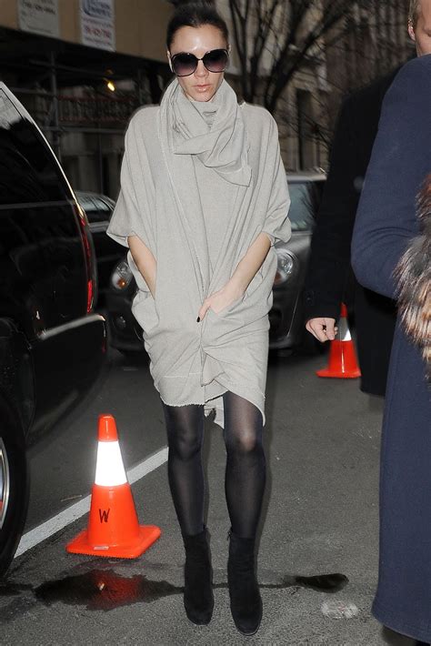 Victoria Beckham Leggy Candids