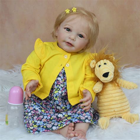55см Мягкая силиконовая реалистичная кукла реборн купить с доставкой по выгодным ценам в