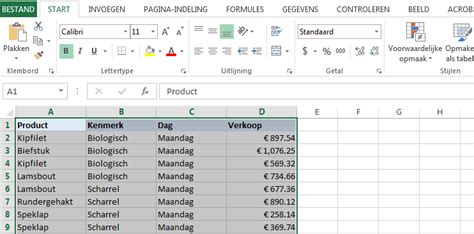 Hoe Maak Je Een Draaitabel In Excel Bakker Computer Opleidingen