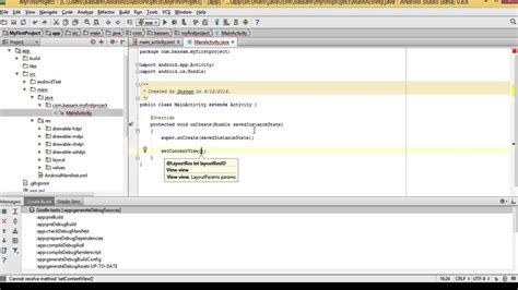 6 Create Helloworld Project Step By Step In Arabic Youtube
