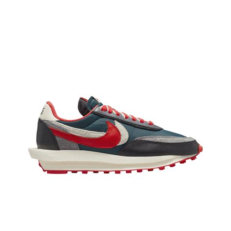 나이키 X 사카이 X 언더커버 Ld와플 미드나잇 스프루스 유니버시티 레드 Nike Kream