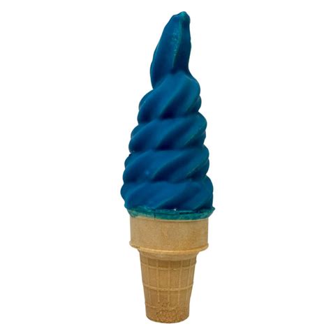 Blue Raspberry Dip Classic Cone Toms Dairy Freeze