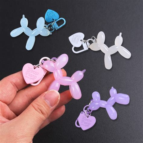 인기 반투명 강아지 에어팟 키링 택1 에이블리