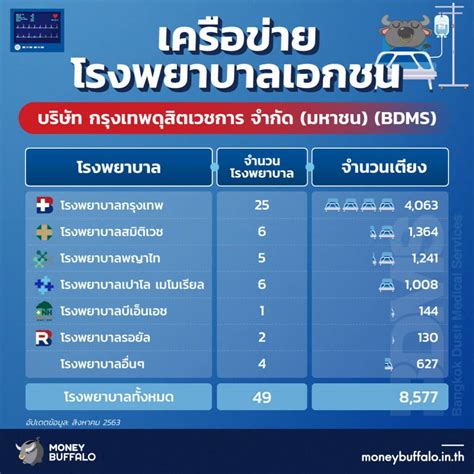 วิเคราะห์ “หุ้น Bdms” เครือ รพ เอกชนที่ใหญ่ที่สุดในไทย Money Buffalo