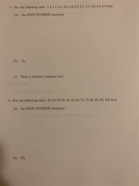 Solved 1 For The Following Data 13 17 21 25 28