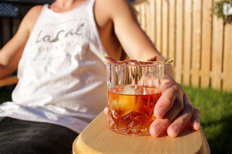 Smoked Maple Old Fashioned Whisky Cocktail Recipe