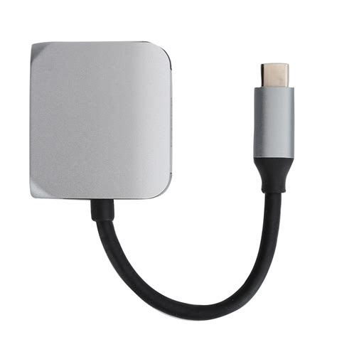 Hub Tipo C Concentrador Adaptador Tipo C Compatible Con Tipo C A Hdmi