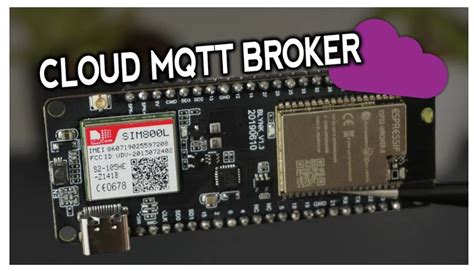 Hubungkan Esp32 Ke Cloud Mqtt Broker Ttgo T Call Esp32 Sim800l