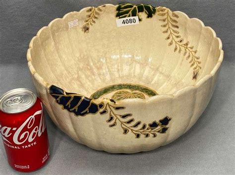 Antique Japanese Pottery Bowl Dixon S Auction At Crumpton