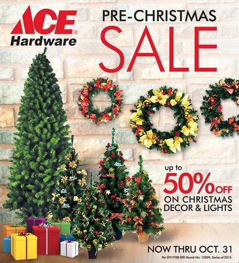 Manila Shopper Ace Hardware Pre Christmas SALE Sept Oct 2015