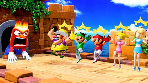 마리오 파티 시리즈 슈퍼스타즈 모든 생존 미니게임 공주 Vs 마리오 마스터 난이도 Youtube