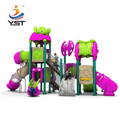 Naughty Fort Playground Equipment Slides Commercial Playground Slides