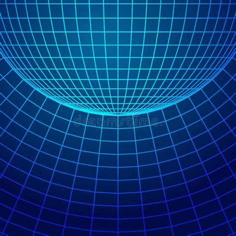 Abstract Wireframe Sphere Stock Vector Illustration Of Digital 91750483