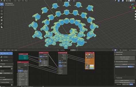 Modeling Array A Collection Of Objects Along A Curve Blender Stack