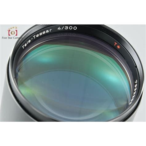 【中古】contax コンタックス Carl Zeiss Tele Tessar 300mm F 4 T Mmj 中古カメラのファイブスターカメラ 通販 Yahoo ショッピング