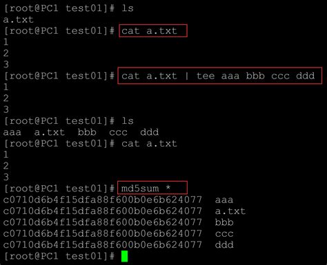 linux 中 tee命令 小鲨鱼2018 博客园