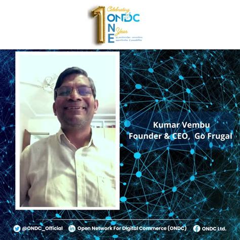 Video Viswanath Anand Krishnan On Linkedin Ondc 2023vision Digitalindia Madeinindia Zoho