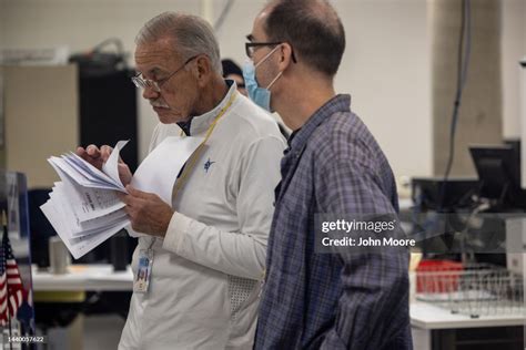 Election Workers Staff The Maricopa County Tabulation And Election