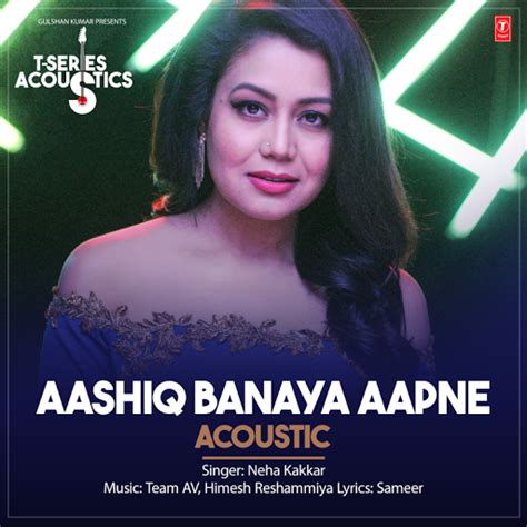 Aashiq Banaya Aapne Acoustic From T Series Acoustics Youtube Music