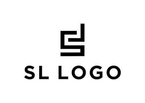 Premium Vector Sl Logo Design Vector Illustration